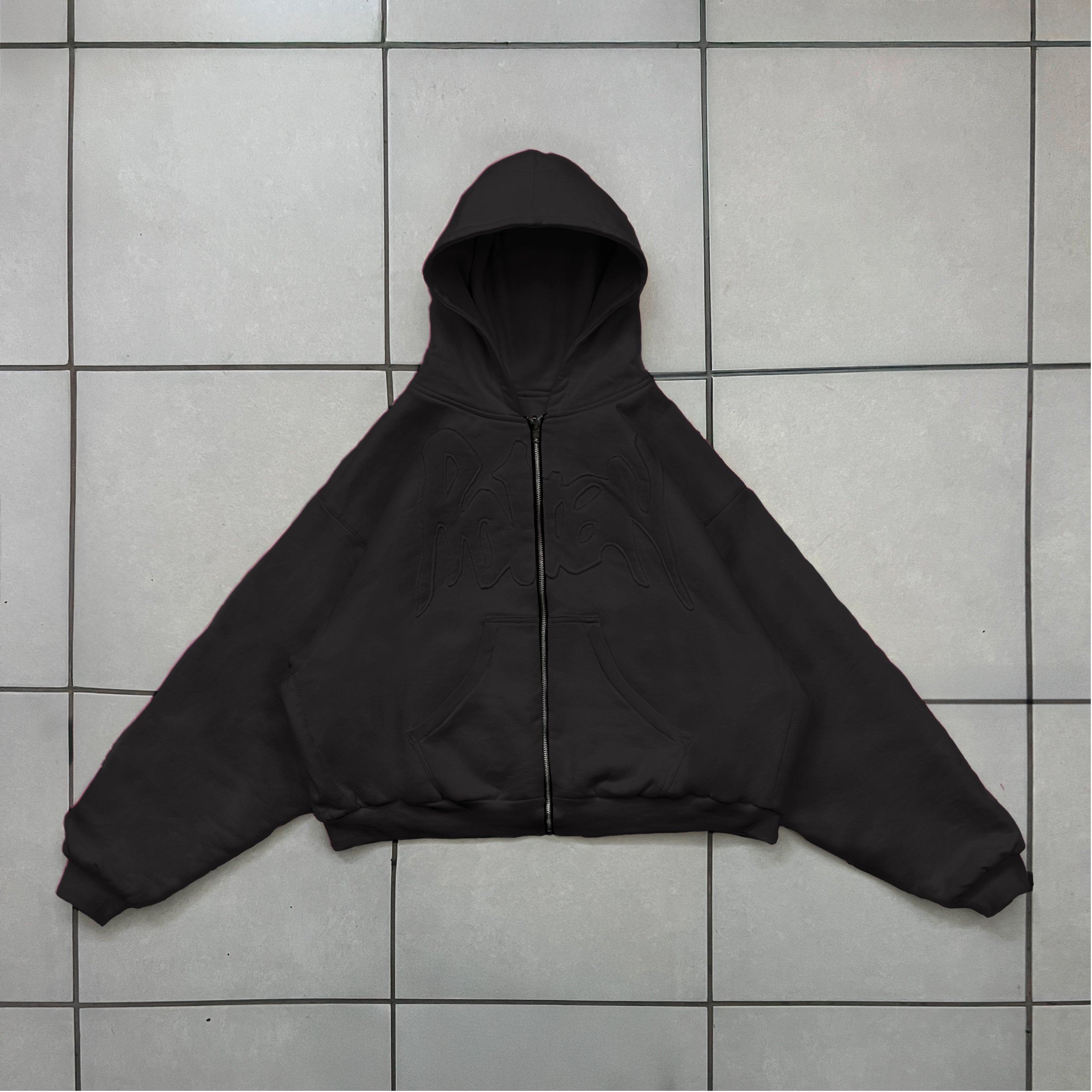 BLACK REVERSIBLE ZIP UP V2 – Rotten